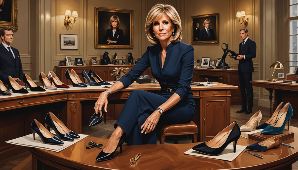Brigitte Macron pointure 44 : découvrez comment le transport de ...